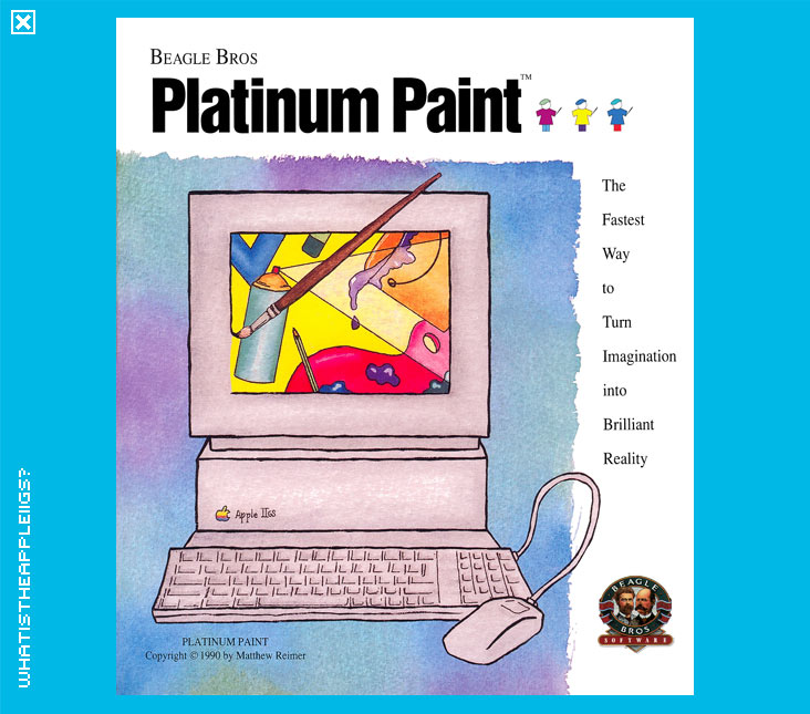 What Is The Apple IIGS Creative Visual Platinum Paint